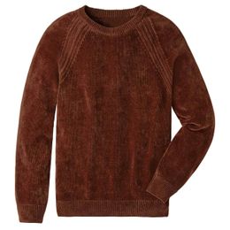 Tom Ripley Mid-Century-Pullover, 50 - Rost, Herren, aus Viskose
