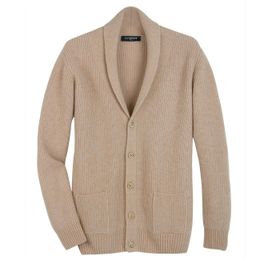 Junghans 1954 Kamelhaar-Cardigan, 50 - Camel, aus Kamel