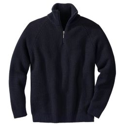 Junghans 1954 Seemanns-Troyer, Herren - 52 - Marine, aus Schurwolle