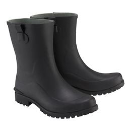 Green Comfort Flexible Gummiboots, 40 - Schwarz, Damen, aus Kautschuk