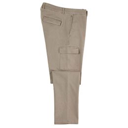 Nik Boll Dobby-Cargo-Hose, 56 - Beige, aus Baumwolle