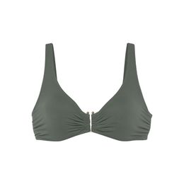 Lascana Bikini Top female Green size 44