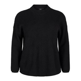 ZIZZI Pullover 'CACOMFY' Damen Gr&ouml;&szlig;e 5XL/6XL schwarz