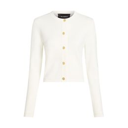 K by KARL LAGERFELD Karl Lagerfeld Strickjacke Damen Gr&ouml;&szlig;e M wei&szlig;