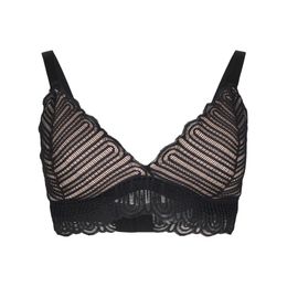Devoted By Zizzi BH Damen Gr&ouml;&szlig;e 95 creme / schwarz