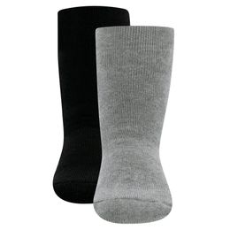 Ewers Stoppersocken M&auml;dchen Gr&ouml;&szlig;e 25/26 grau / schwarz