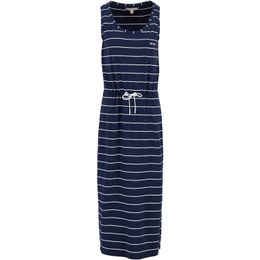 Barbour Streifenkleid Overland Navy Stripe (Größe: 8)