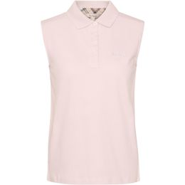 Barbour &Auml;rmelloses Polo Bowford Primrose Pink (Gr&ouml;&szlig;e: 8)