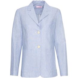 Brigitte von Schönfels Brigitte von Schönfels Longblazer mit Streifen Blau/Weiß (Größe: 34)