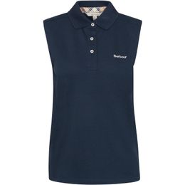 Barbour &Auml;rmelloses Polo Bowford Navy (Gr&ouml;&szlig;e: 12)