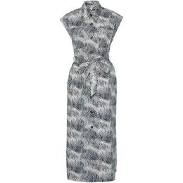 Barbour Kleid Romy Monochrome Print (Größe: 8)
