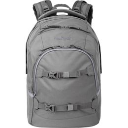 Schulrucksack McNeill "Milo grau", Kinder, Gr. B/H/T: 30cm x 43cm x 23cm, grau, Polyester, Rucksäcke