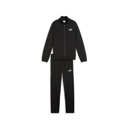 Trainingsanzug Puma "POLY SUIT B", Kinder, Gr. 128, schwarz (Puma schwarz), Trikot, Obermaterial: 100% Polyester, unifarben, sportlich, regular fit, Sportanzüge