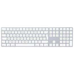 Apple Magic Keyboard (2017) mit Ziffernblock Wireless - Silber - QWERTZ - Deutsch