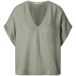 LANIUS Damenbluse Kurzarm