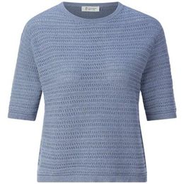 Rif&ograve; Damen-Strickshirt L Hellblau