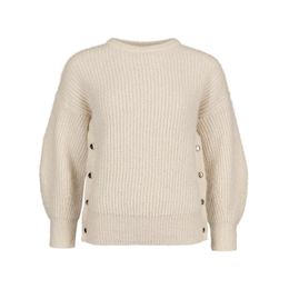 Junghans 1954 Alpaka-Maritim-Pullover, 38 - Offwhite, aus Alpaka