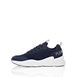 Plein Sport Sneaker Herren Größe 37 dunkelblau / silber