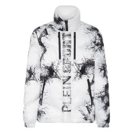 Plein Sport Übergangsjacke 'Splash Extreme' Herren Größe S schwarz / weiß