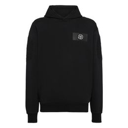 Plein Sport Sweatshirt male Black size 4XL