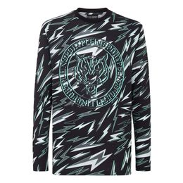 Plein Sport Shirt 'Tiger' male Black size XL