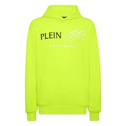 Plein Sport Sweatshirt 'Scratch' Herren Gr&ouml;&szlig;e 5XL neongr&uuml;n
