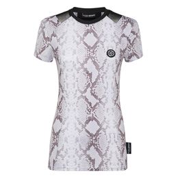 Plein Sport T-Shirt 'Python' Damen Gr&ouml;&szlig;e XXL grau