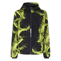 Plein Sport Jacke Herren Größe L limette / schwarz