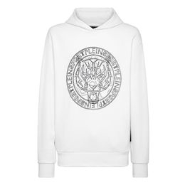 Plein Sport Sweatshirt 'Tiger' Herren Größe XXL schwarz / weiß