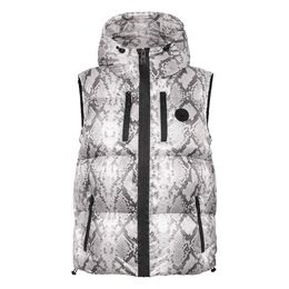 Plein Sport Weste 'Python' Damen Gr&ouml;&szlig;e XL grau / basaltgrau / dunkelgrau
