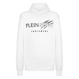 Plein Sport Sweatshirt 'Scratch' Herren Größe XS schwarz / weiß