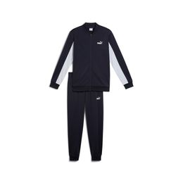 Trainingsanzug Puma "POLY BASEBALL SUIT", Herren, Gr. L, blau (new navy), Trikot, Obermaterial: 100% Polyester, unifarben, sportlich, regular fit, Sportanzüge