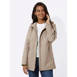 WITT Damen Jacke mit leichter Wattierung, beige, Gr&ouml;&szlig;e 20
