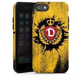 DeinDesign iPhone SE (2020) Handy Panzer Handyh&uuml;lle robuste Outdoor H&uuml;lle Schutzh&uuml;lle matt Official Licensed Product Soccer Sg Dynamo Dresden Tough Case