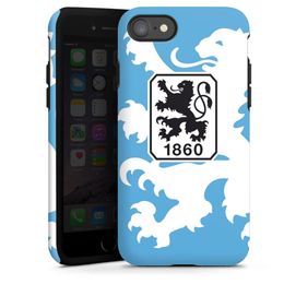 DeinDesign iPhone SE (2020) Handy Panzer Handyh&uuml;lle robuste Outdoor H&uuml;lle Schutzh&uuml;lle matt Official Licensed Product Tsv 1860 M&uuml;nchen Coat Of Arms Tough Case