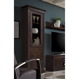 Empinio24 Vitrine kolonial Kiefer massiv links Cordoba