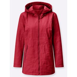 WITT Damen Jacke mit leichter Wattierung, erdbeere, Gr&ouml;&szlig;e 20