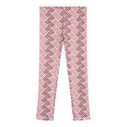 Only Mini Leggings 'KMGTrinny' Mädchen Größe 128 creme / rosa / burgunder