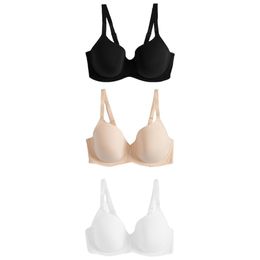 next Bra female Beige, Black, White size 80