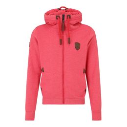 Naketano Sweatjacke Herren Größe XL hellrot