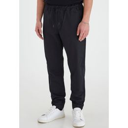 Stoffhose Blend "BHNIMBU pants" Gr. M, schwarz, Hosen, Herren, M, N-Gr, Web, Obermaterial: 97% Baumwolle, 3% Elasthan, unifarben, mit Kordelzug und elastischem Bund