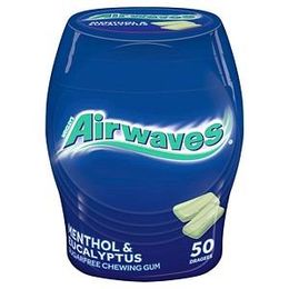 Airwaves MENTHOL & EUKALYPTUS Kaugummis 50 Dragees