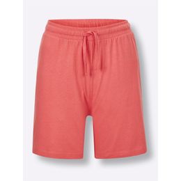 w&auml;schepur w&auml;schepur Damen Shortys in Jersey-Qualit&auml;t, gelb-grapefruit-bedruckt + wei&szlig;-grapefruit, Gr&ouml;&szlig;e 36/38