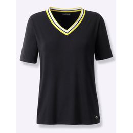 CREATION L PREMIUM Witt Damen Modal-Shirt, schwarz, Gr&ouml;&szlig;e 44/46