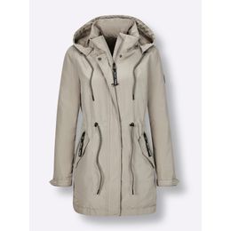 CREATION L PREMIUM Witt Damen Funktionsjacke mit Kapuze, abnehmbar, schlamm, Gr&ouml;&szlig;e 40