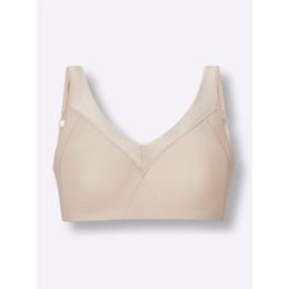 Naturana Damen Minimizer-BH ohne B&uuml;gel, elfenbein, Gr&ouml;&szlig;e 90C