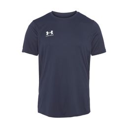 T-Shirt Under Armour "UA M'S CH. TRAIN SS", Herren, Gr. S, blau (midnight navy 410), Obermaterial: 100% Polyester, sportlich, Rundhals, Kurzarm, Shirts