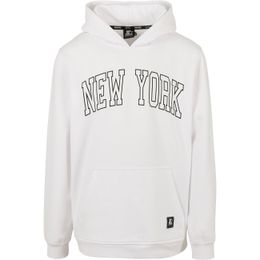 Kapuzensweatshirt STARTER Black Label "Starter Black Label Herren Starter New York Hoody", Herren, Gr. M, weiß, 80% Baumwolle, 20% Polyester, unifarben, Langarm, Sweatshirts