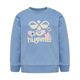 Hummel Sweatshirt Jungen Gr&ouml;&szlig;e 86 beige / hellblau / rosa
