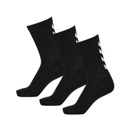 Hummel Sportsocken Herren Gr&ouml;&szlig;e 32/35 schwarz / wei&szlig;